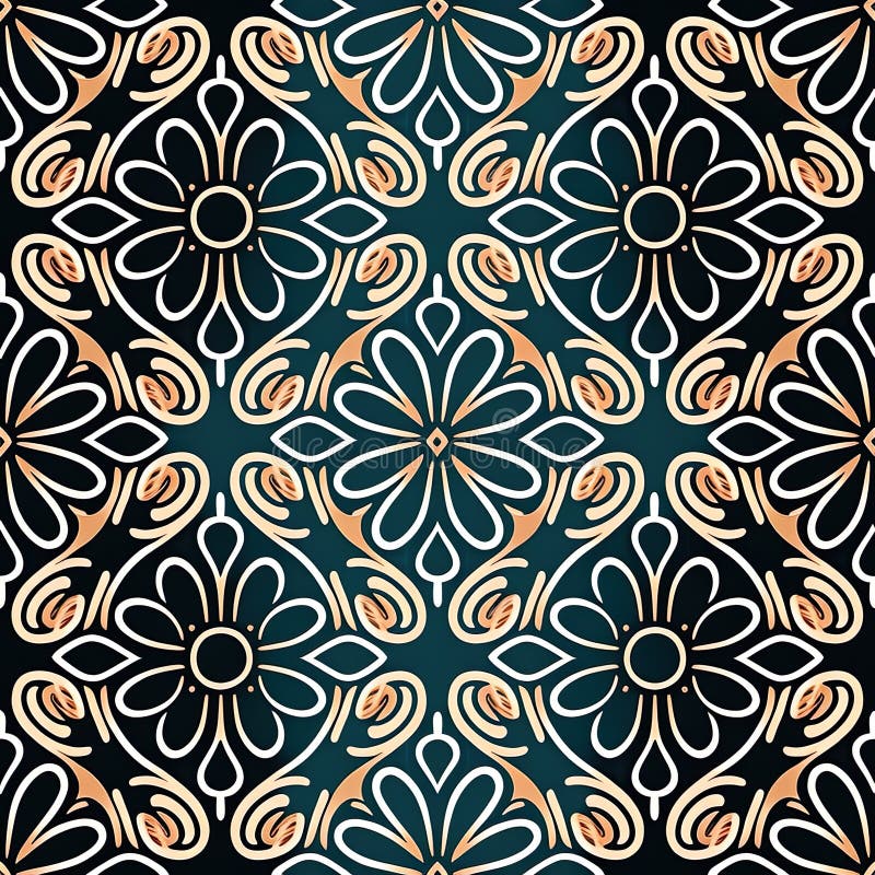 Amazing and Attractive Art of Seamless Patterns AI Generated ...
