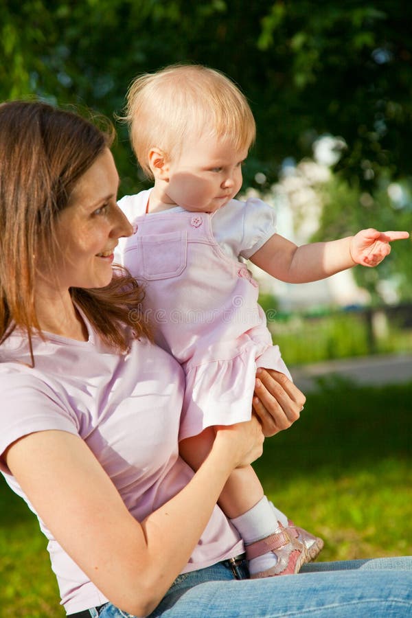 Amazing baby and mother stock photo. Image of cute, mother - 10288496