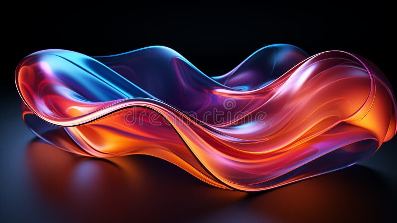 Amazing Backdrop with a Mind-blowing Flowing Colour Pattern. Vivid ...