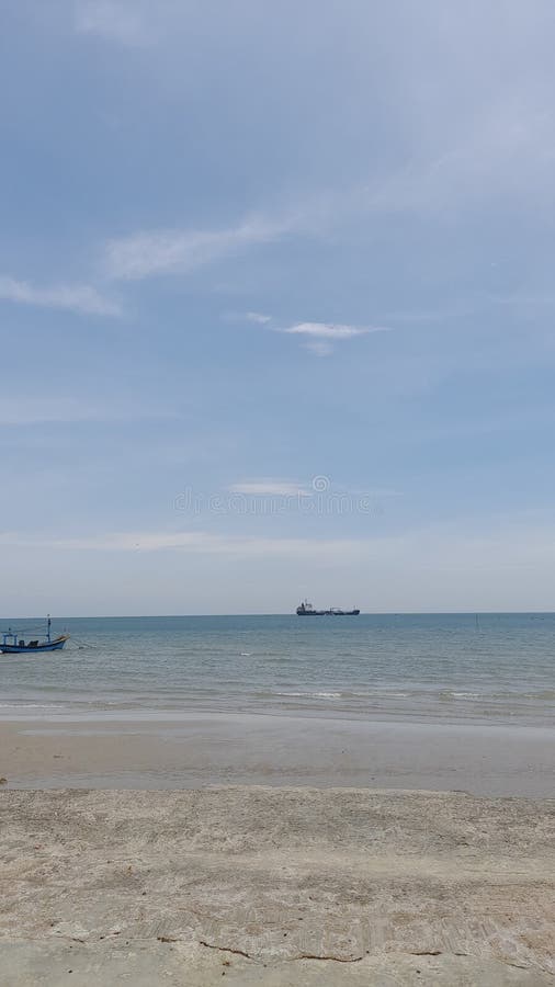 Amazing Beach View in Indonesia Stock Photo - Image of indonesia ...