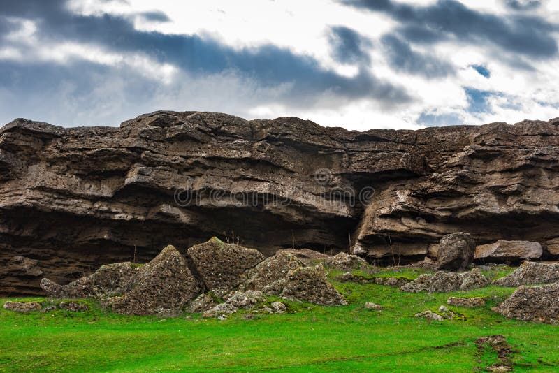Amazing Beautiful Rocks in Highlands Stock Photo - Image of mountain ...