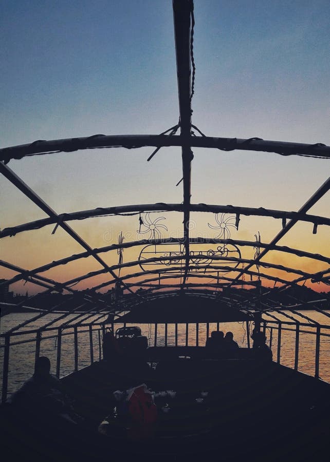 Boat Ride in the Nile at Assiut Editorial Stock Photo - Image of resort ...