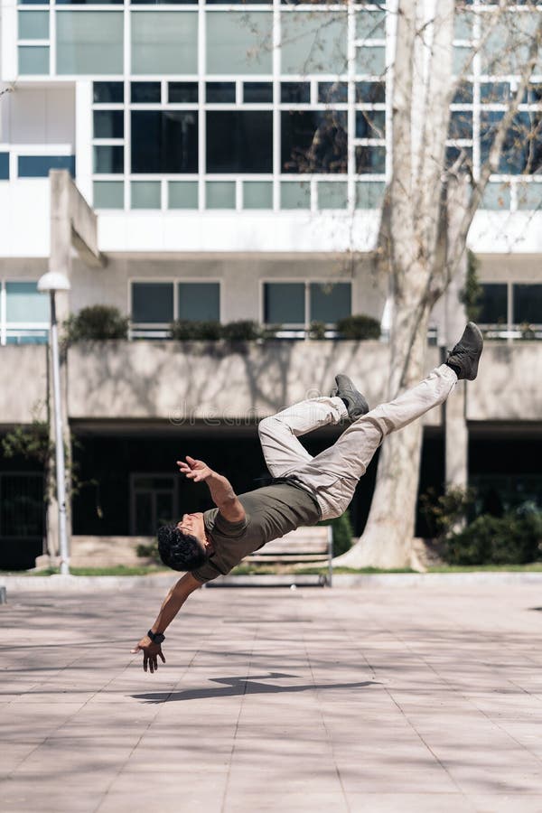 Talented Young Man Doing Break Dance Stock Photo - Image of moves ...