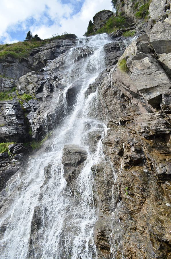 Amazing cascade stock image. Image of amazing, road, high - 76048433