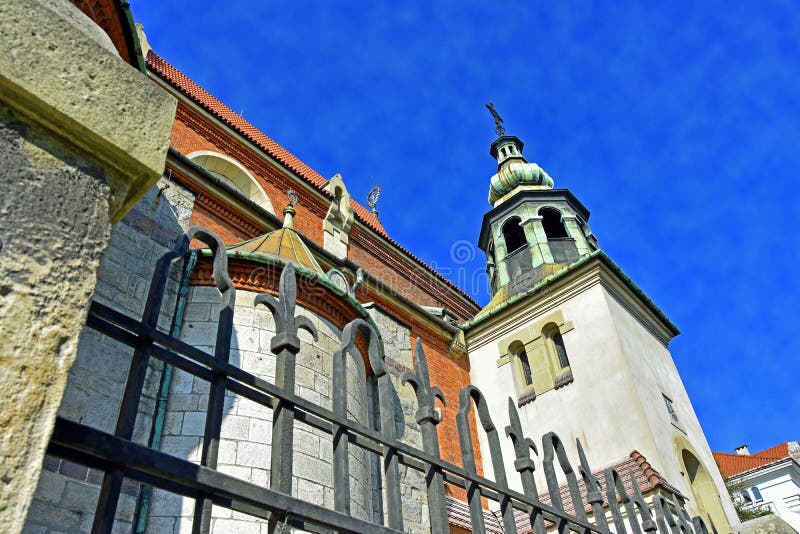 Amazing church in krakow stock image. Image of church - 102062967