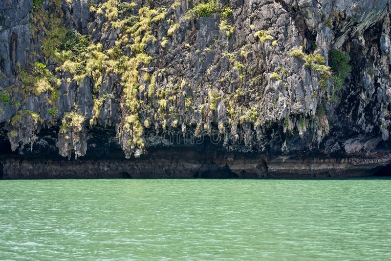 Amazing Cliffs and Limestone Mountains Stock Photo - Image of ocean ...