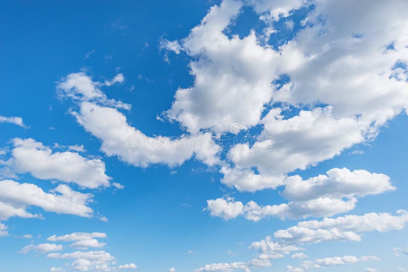 Amazing Cloudscape on the Sky Stock Image - Image of landscape, weather ...