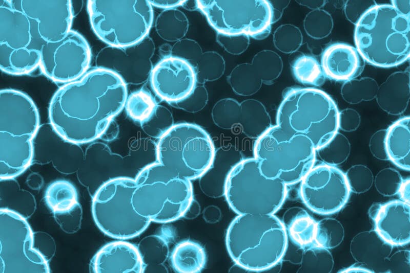Amazing Creative Light Blue a Lot Bio Cells Computer Graphics ...