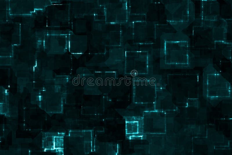 Design Amazing Light Blue Hi-tech Digital Glowing Digital Graphic ...