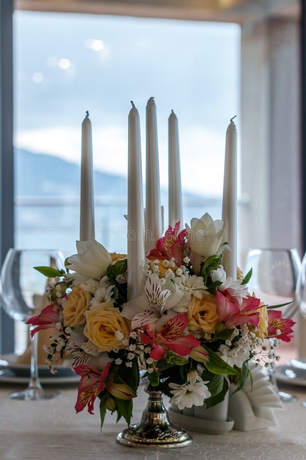 Amazing Decoration of Table Stock Image - Image of passion, luxury ...