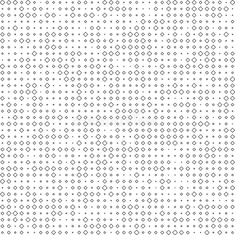 Rectangle Pattern Design Background in Black and White Stock Vector ...
