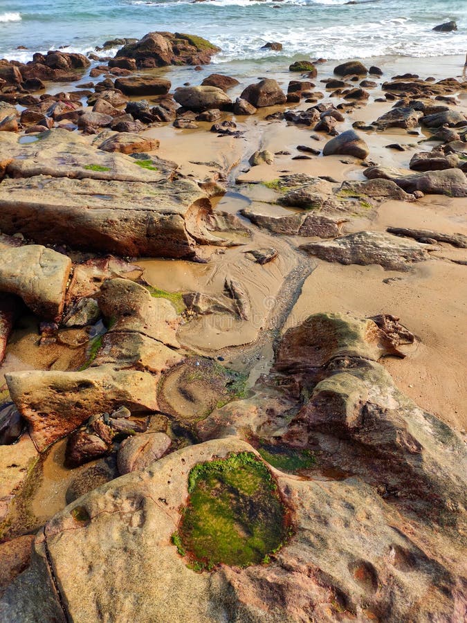 Amazing Design Made of Nature, Beach View Photo Stock Image - Image of ...