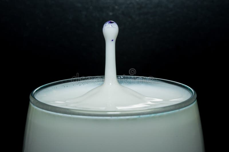 Amazing drops of milk stock image. Image of wonders - 111373671