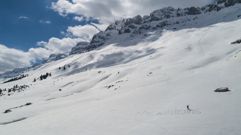 Amazing and Enchanting Views of the Mountains Stock Image - Image of ...