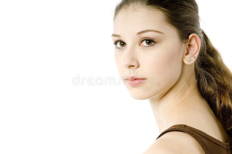 Amazing Eyes stock photo. Image of casual, young, skin - 2100850