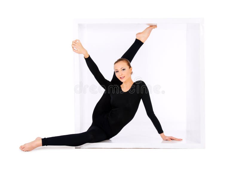 Amazing flexibility stock photo. Image of gracefull, people - 42031482