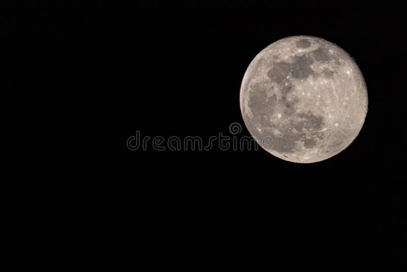 Amazing Full Moon Day April / 08 / 2020 Stock Photo - Image of ...