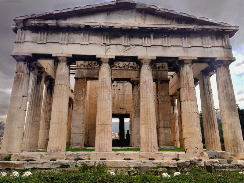 Historical Building in Athens Stock Photo - Image of travel ...