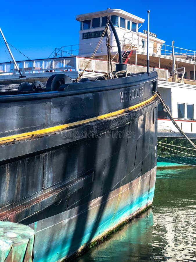 Amazing Hercules Ship at San Francisco Port Editorial Photography ...