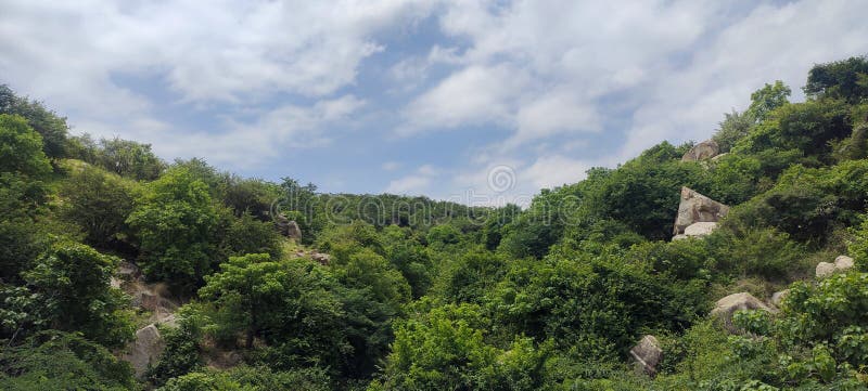 Amazing Hills landscape stock image. Image of plant - 223958553