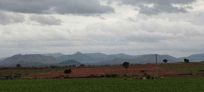 Amazing Hills Landscapes Trace Tree Stock Photo - Image of amazing ...