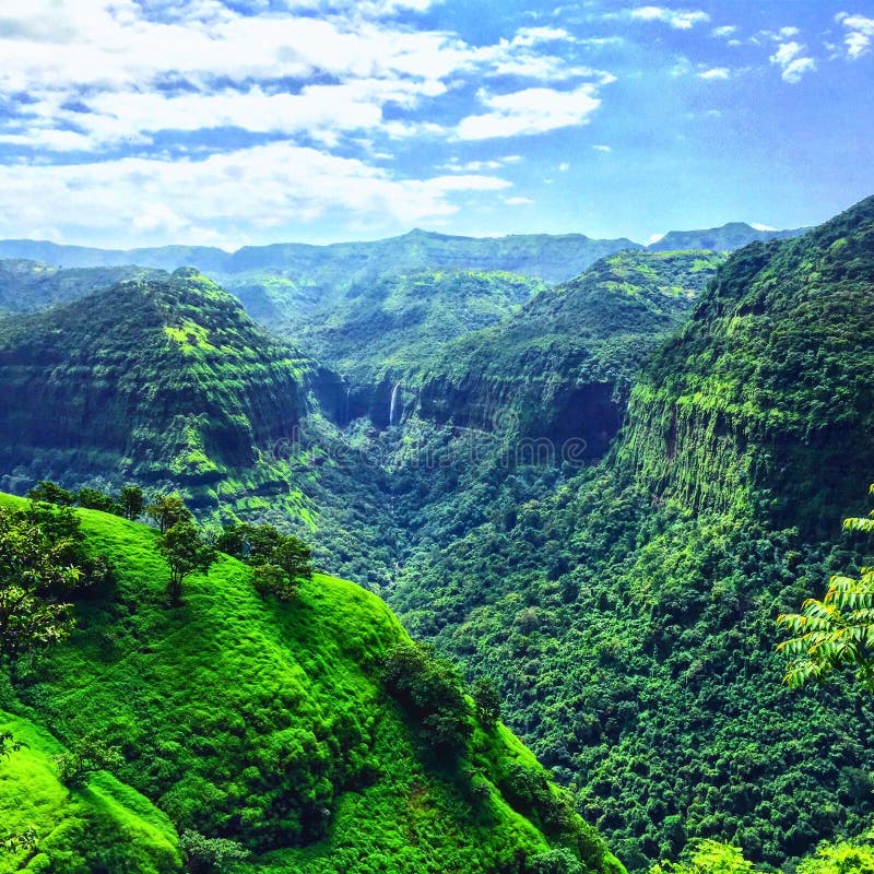 A Hillside View of a Large Pile of Soil with Weeds Growing Close Up on ...