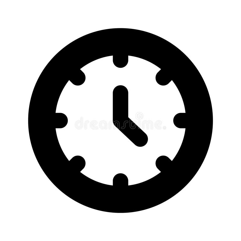 Amazing Icon of Clock in Modern Design Style Stock Vector ...
