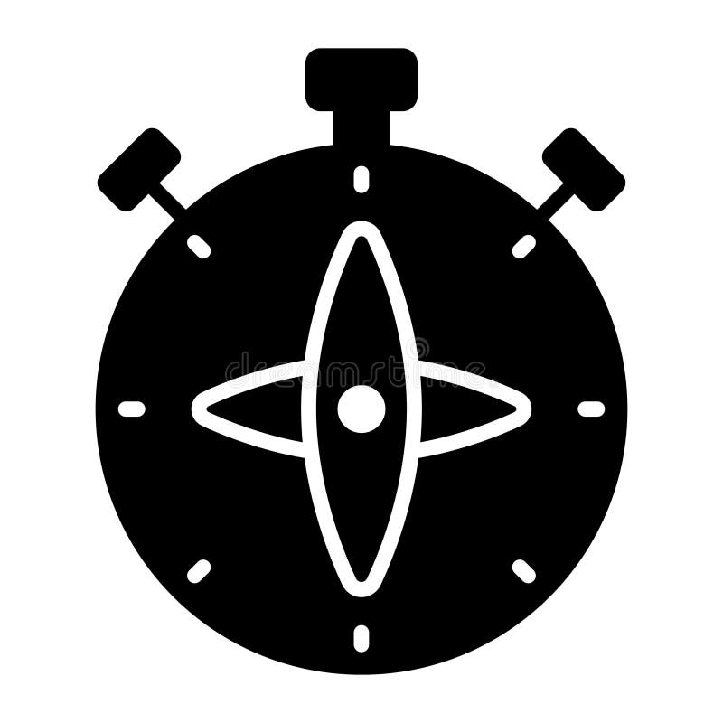 An Amazing Icon of Compass, Directional Tool Vector Stock Vector ...