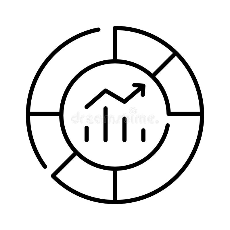 An Amazing Icon of Data Chart in Modern and Trendy Style, Data ...