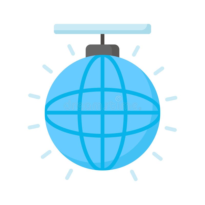 Amazing Icon of Disco Ball, Trendy Vector of Disco Light Stock Vector ...