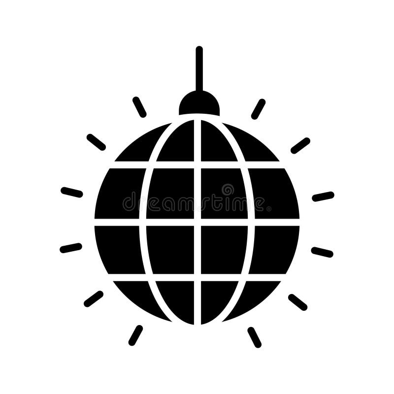 Amazing Icon of Disco Ball, Trendy Vector of Disco Light Stock Vector ...