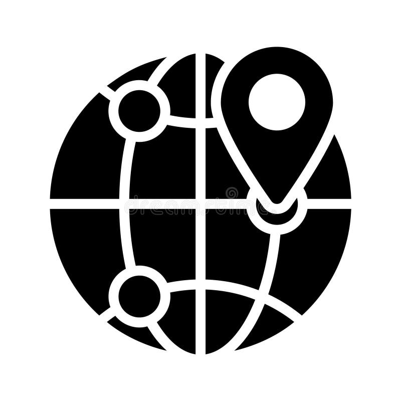 Global Location stock vector. Illustration of icon, delivery - 332218776
