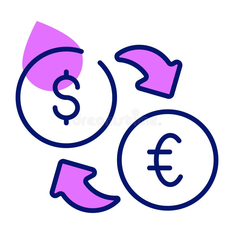 An Amazing Icon of Money Exchange for Premium Use Stock Vector ...