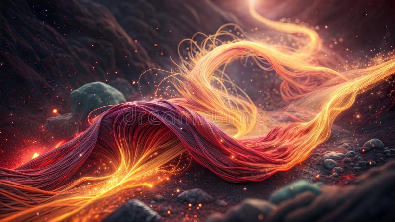 Amazing and Impressive Illustration Wallpaper. AI Generated. Stock ...