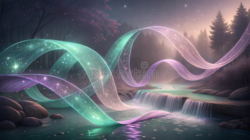 Amazing and Impressive Illustration Wallpaper. AI Generated. Stock ...