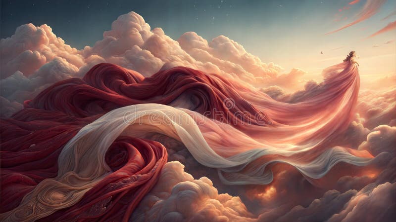 Amazing and Impressive Illustration Wallpaper. AI Generated. Stock ...