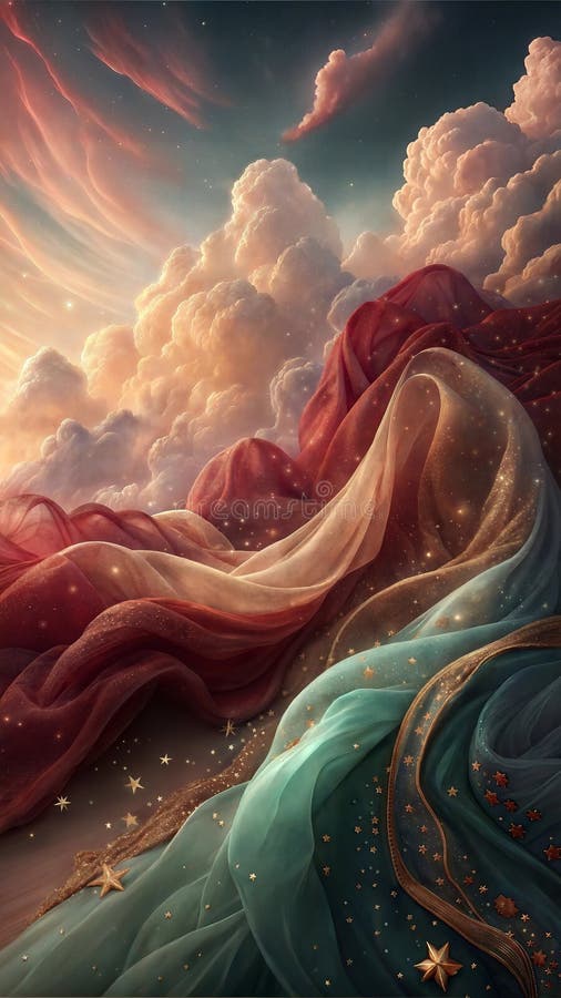 Amazing and Impressive Illustration Wallpaper. AI Generated. Stock ...