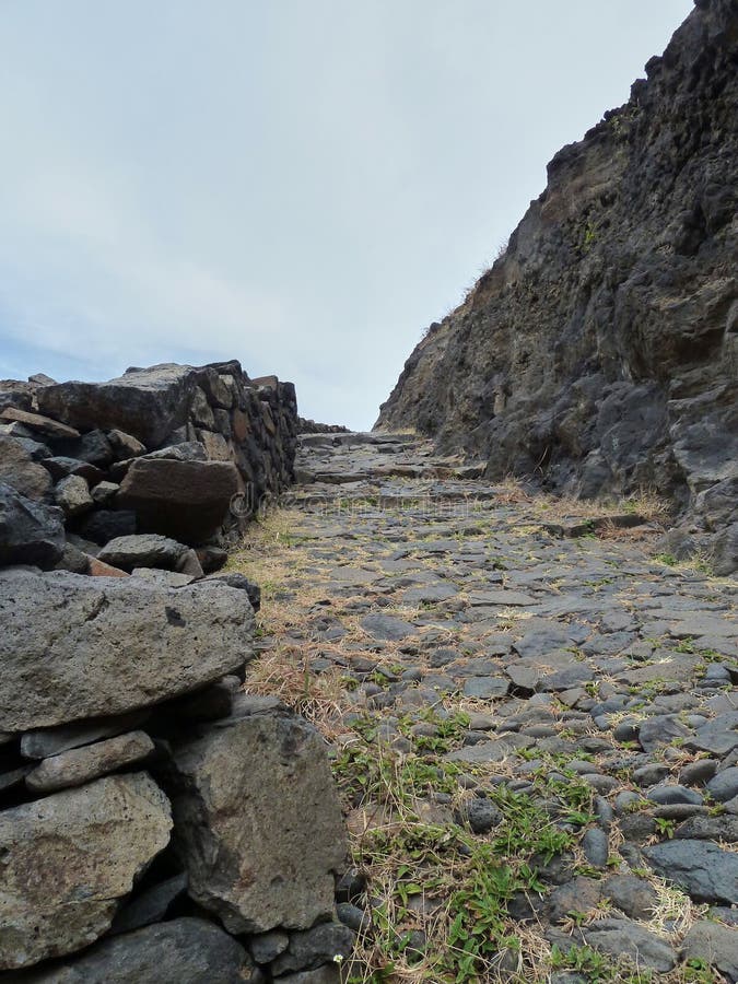 Landscape of Brava Island in the Archipelago of Cabo Verde Stock Photo ...