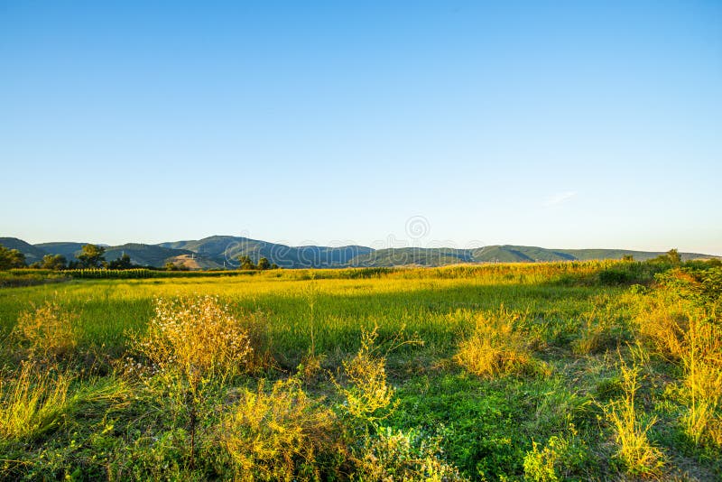 Sunshine rays on the river stock photo. Image of mountainstransalpina ...