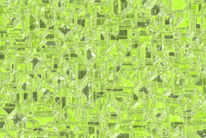 Amazing Lime Optic Wire Crystals Pattern Computer Art Texture or ...