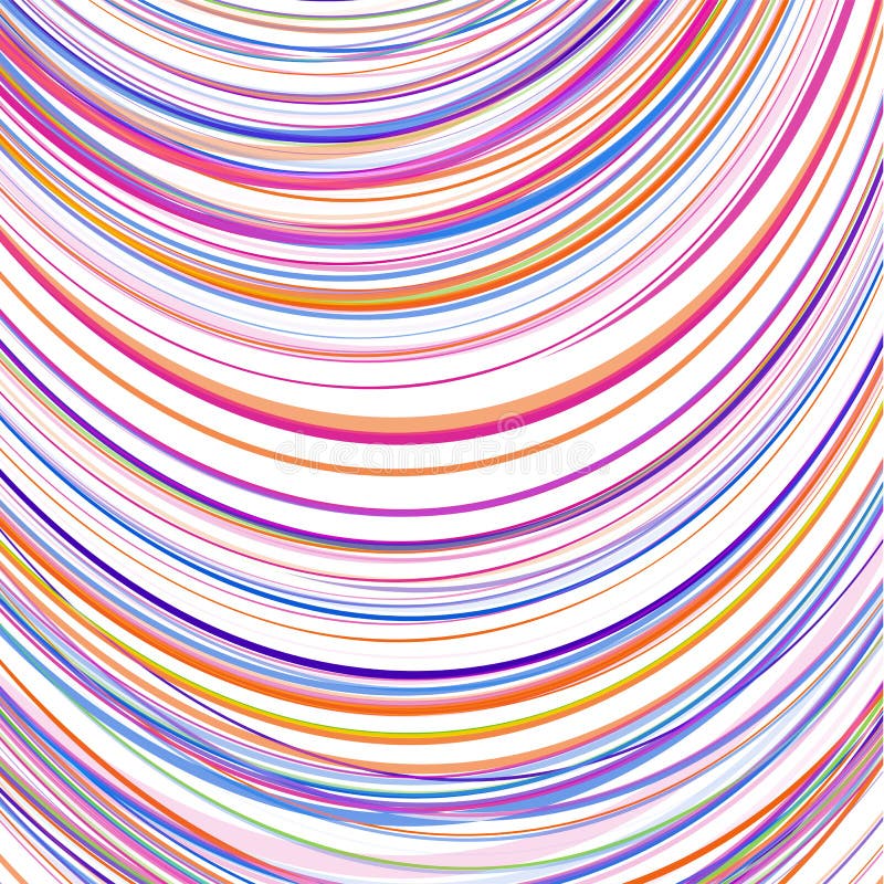 Amazing Linear Thread, Abstract White Vector Background Template ...