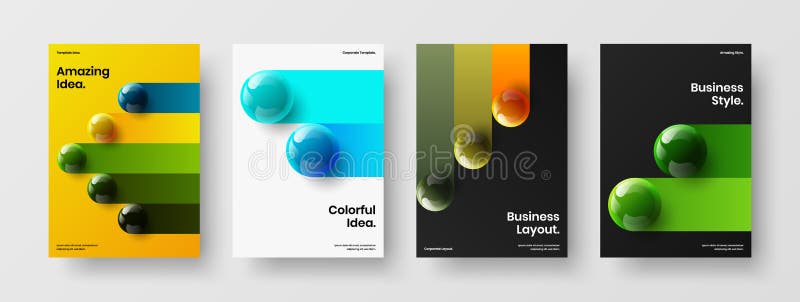 Amazing Magazine Cover A4 Design Vector Layout Composition Stock Vector ...