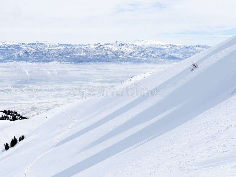Amazing Mountains and Charming Atmosphere with City View Stock Photo ...