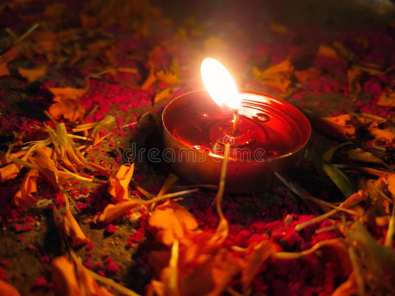 The Amazing Natural View of Village Diwali. Stock Photo - Image of ...