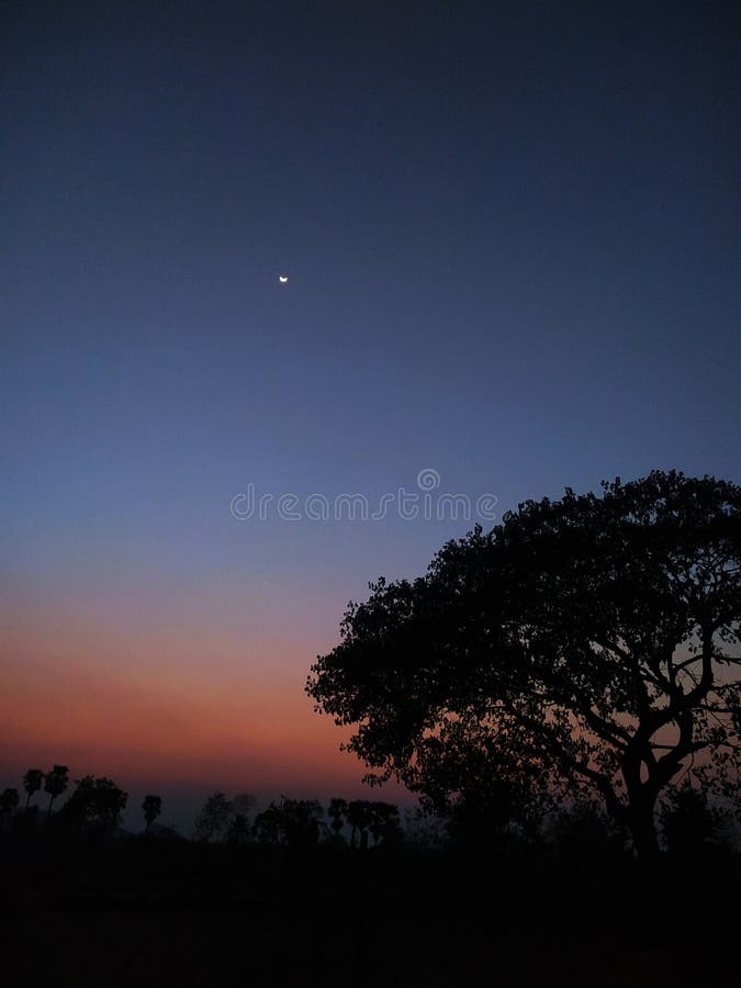 Village At The Bay - Evening Calm (Denmark) Stock Photo - Image of ...