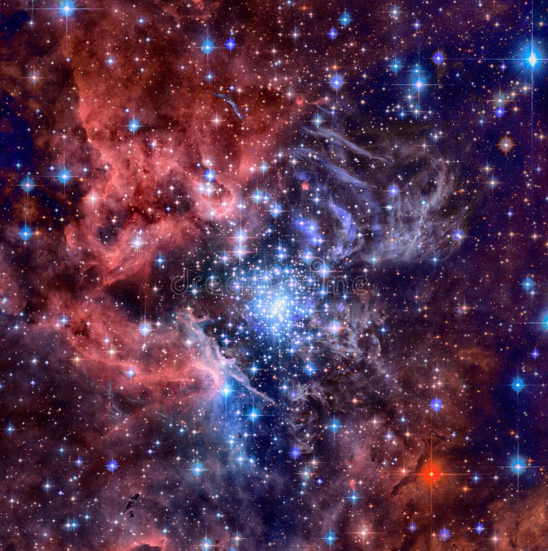 Amazing Nebula in Deep Space Stock Image - Image of outer, plasma ...