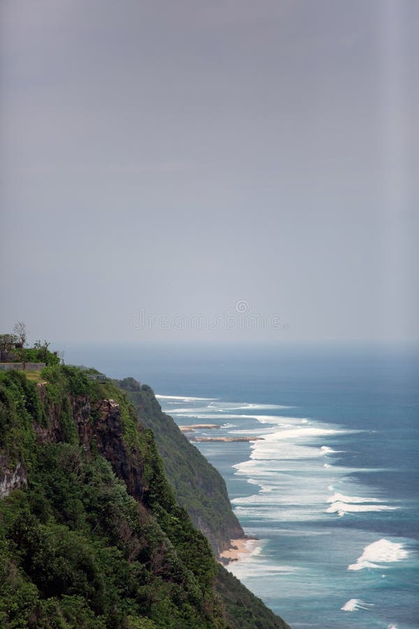 Amazing Ocean View from Above Stock Photo - Image of coast, beach ...