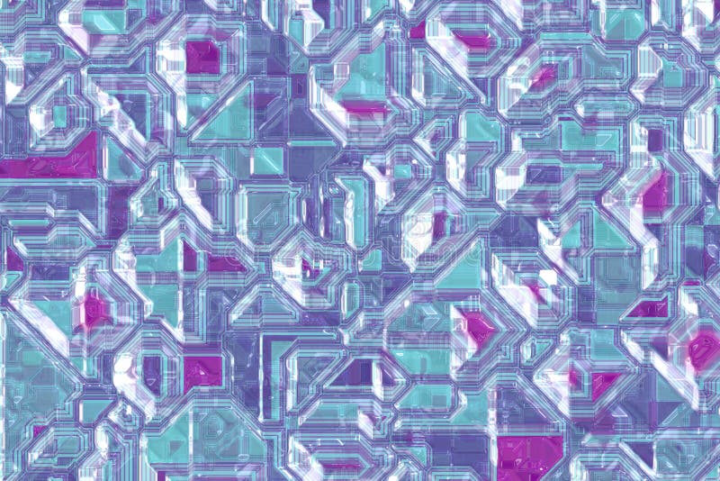 Technological Crystalline Stock Illustrations – 112 Technological ...