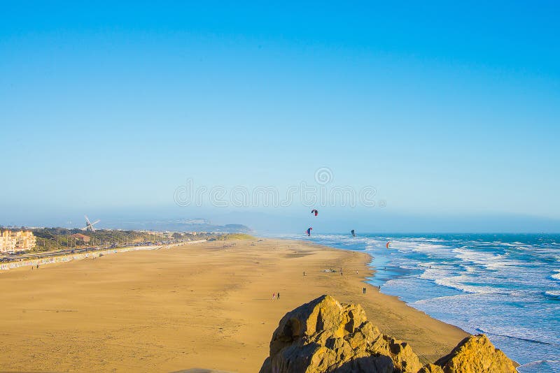 Amazing Pacific Ocean Beach View Stock Image - Image of world, water ...