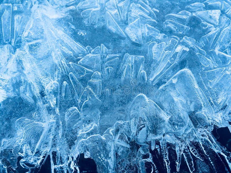 Amazing patterns on ice stock image. Image of patterns - 130070015